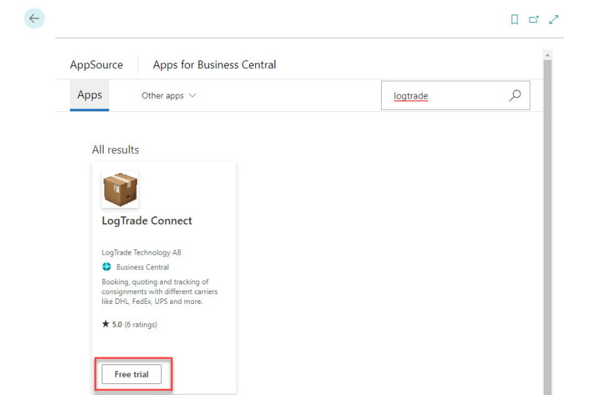 Installation | Logtrade Connect